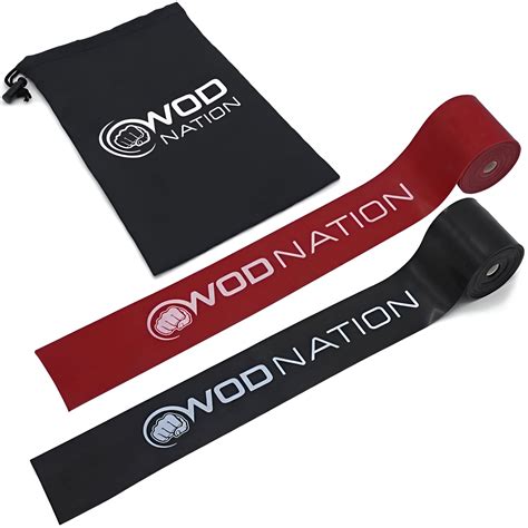 Wod Nation Muscle Floss Bands Compression Aid And Resistance Bands
