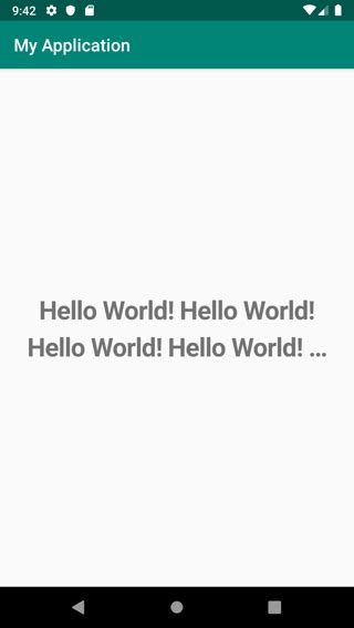 android textview letter spacing not working properly in constraint