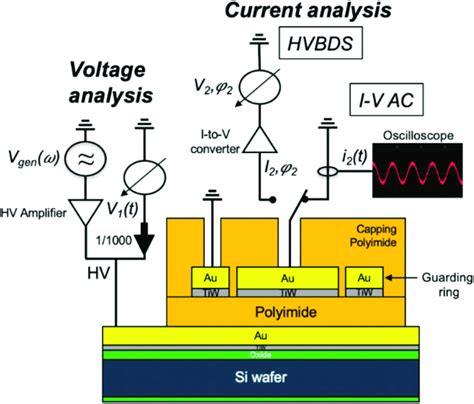 Cross Sectional Sketch Of The Pi Capacitor Test Structures Used For Download Scientific Diagram