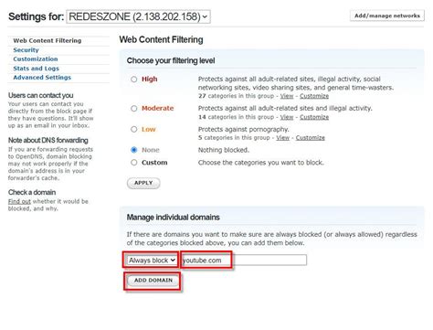 How To Block Websites On My Local Network Using Opendns Dns