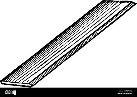 Picture Shows A Tangent Ruler It Is A Straightedge With Equally Spaced