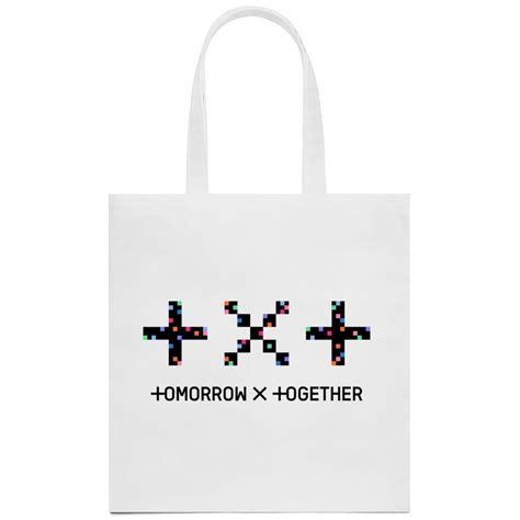 Шоппер эко сумка Tomorrow X Together Logo белый — ціна 350 грн у каталозі Господарські