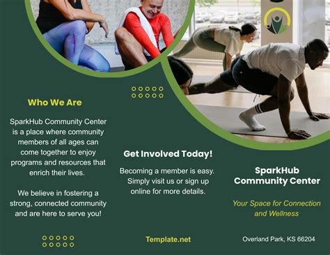 Community Center Brochure Preschool