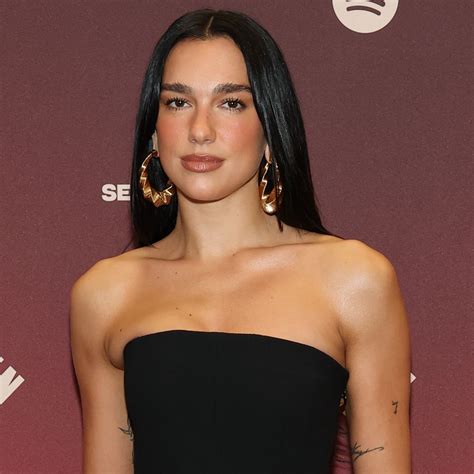 Dua Lipa Wore A Thong And See Through Dress For Her Birthday Marie Claire