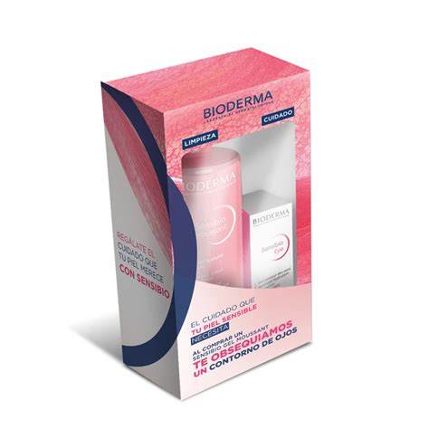 Kit Especial Bioderma Sensibio Gel Moussant Sensibio Contorno De Ojos