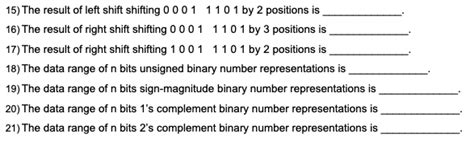 Solved The Sign Extend Of Bits Binary Number Chegg Com