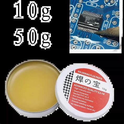 환경 친화적 납땜 페이스트 로진 플럭스 용접 젤 회로 기판 전기 부품 용접 수리 도구 10g 50g 용접 및 납땜 용품