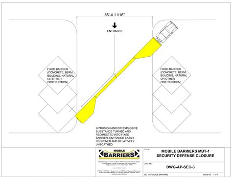 Mutcd Drawings And Guidance Mobile Barriers Mbt 1®