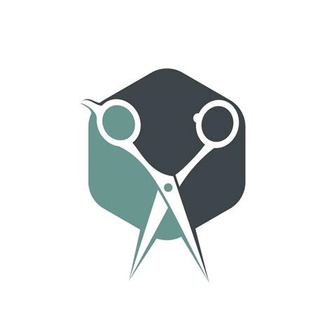 Logo For Barbershop Hair Salon Scissors Icon Barbershop Logo Sign