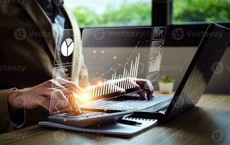 Business Data Analyst Using Graphs Metrics And Kpis To Enhance