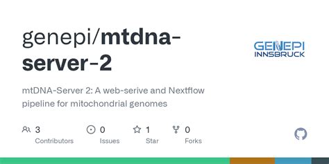 Issues Genepi Mtdna Server 2 GitHub