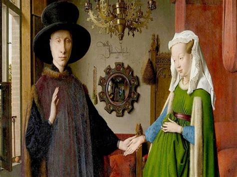 Van Eyck Giovanni Arnolfini And His Wife