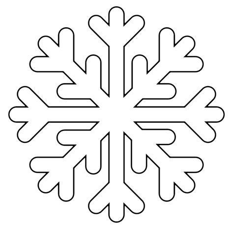 Flocos De Neve Para Imprimir Fdplearn