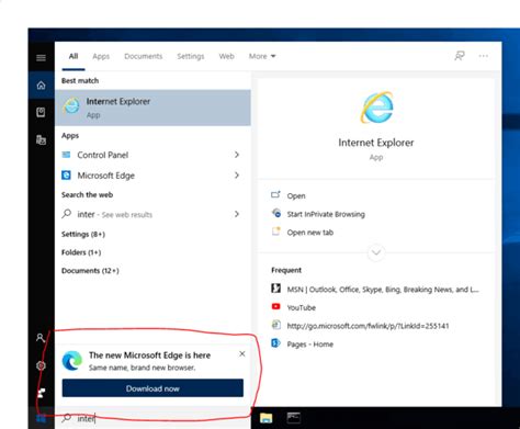 remove microsoft edge suggestions from the start menu