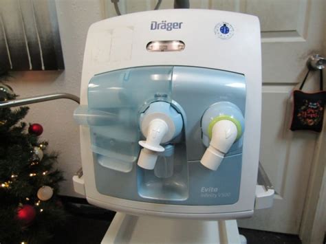 Drager Evita Infinity V500 Ventilator With Monitor Infinity C500 For Sale