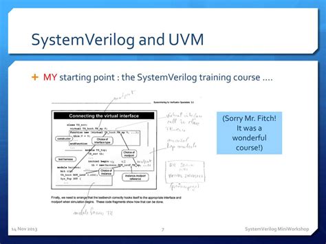 Ppt Systemverilog And Uvm For The Abc System Verification Powerpoint