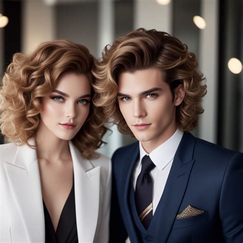 Office Hairstyles A Feminine Aesthetic Among Men Stable Diffusion Online