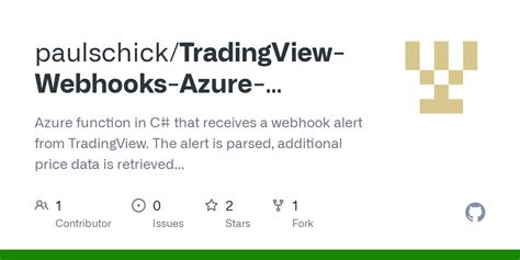 Github Paulschick Tradingview Webhooks Azure Function Azure Function In C That Receives A