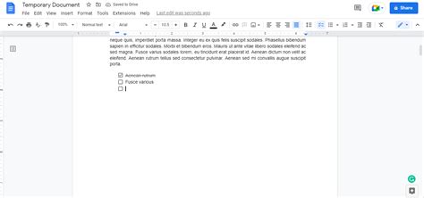 How To Add A Checkbox In Google Docs - PresentationSkills.me
