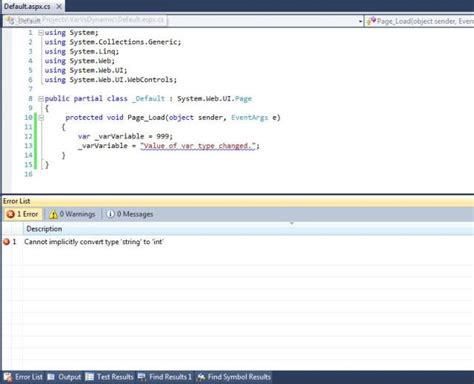 Var Vs Dynamic Keywords In C Tech J