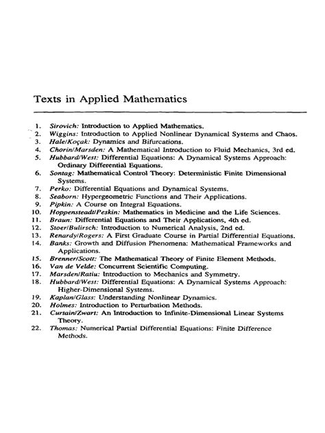 introduction to applied nonlinear dynamical systems and chaos pdf