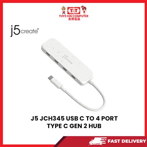 B J Jch Usb C To Port Type C Gen Hub Sbn Yes Nilai No Melaka No Thye Hin Computer