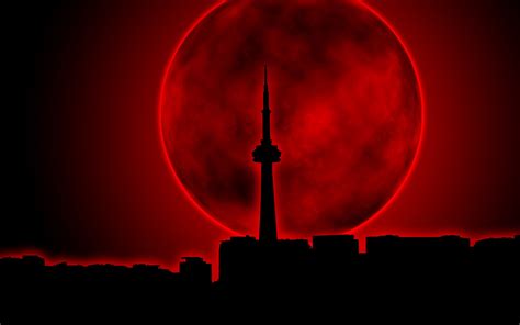 Red Moon Anime Wallpapers Wallpaper Cave