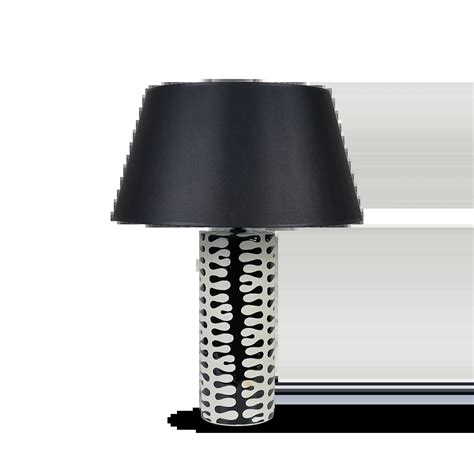 Capri Ceramic Table Lamp With Linen Lampshade