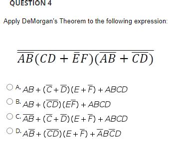 Solved QUESTION Using Boolean Rules Simplify The Following Chegg Com