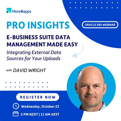 more4apps on linkedin more4apps ebs datamanagement ebusinesssuite
