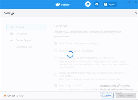 Docker Desktop Hangs On Recreating Hdd Image With Reduced Image