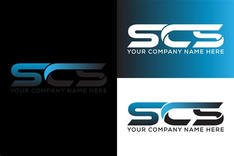 Initial Letter SCS Logo or Icon Design Gráfico por atiktaz7 · Creative ...