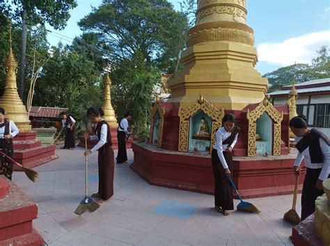 ဆင်ပေါင်ဝဲမြို့တွင် ကဆုန်လပြည့် ဗုဒ္ဓနေ့ ကဆုန်ညောင်ရေသွန်းပွဲတော်ကို ဌာနဆိုင်ရာများ စုပေါင်းကျင