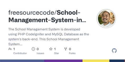 Github Freesourcecodeschool Management System In Php With Source