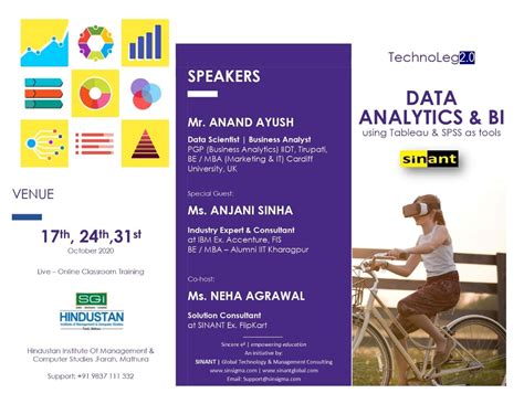 data analytics and business intelligence program using tableau and spss