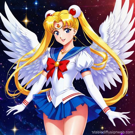 Sailor Moon In Classic Pose Stable Diffusion Online