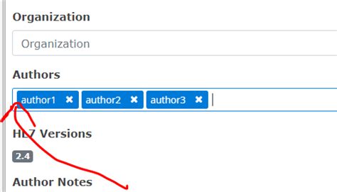 Bug Add An Author In First Place · Issue 1539 · Usnistgovhl7 Igamt · Github
