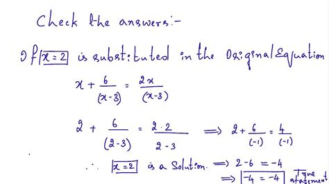 Understanding Extraneous Solutions In Mathematics