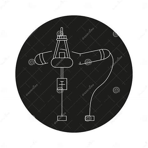 Wave Power Plant Color Line Icon Alternative Energy Source Stock Illustration Illustration Of