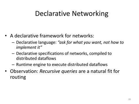Ppt Declarative Networking Tutorial Powerpoint Presentation Free