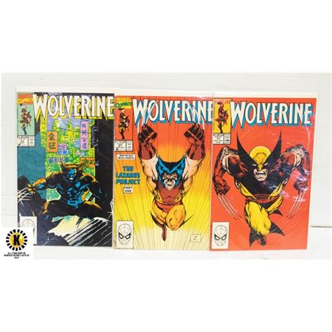 Marvel Wolverine Classic Cover Comic Lot