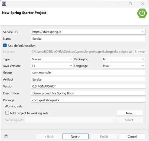 Implementation Of Spring Cloud Netflix Eureka Geeksforgeeks