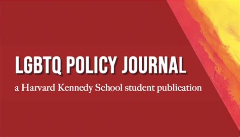 Lgbtq Policy Journal Archives Hks Student Policy Review Hks Student