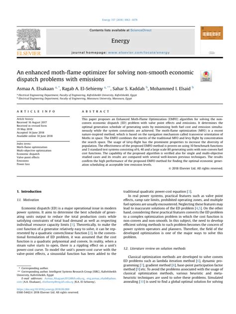 1 Pdf Mathematical Optimization Applied Mathematics