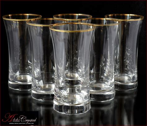 Купить стаканы для воды из Чехии Богемия! | Crystal glassware, Glass ...