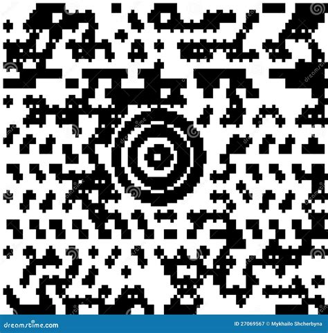 Maxicode Stock Illustratie Illustration Of Symbool 27069567