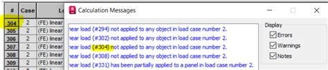 warning message doesn t highlight the problem location in the model for