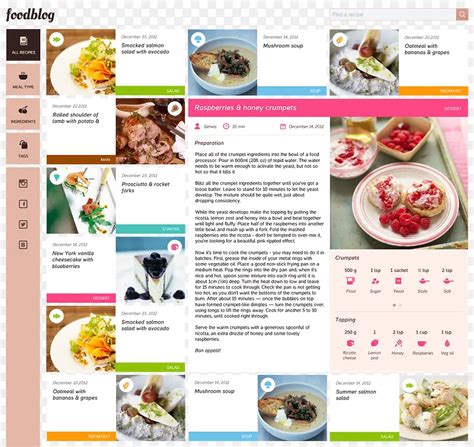 美食网站照片墙uipng图片素材下载图片编号qlvvpkgm 免抠素材网