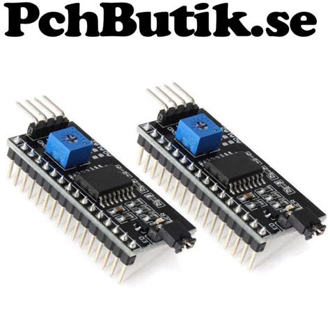 För Drivning Av Lcd Display Hd44780 And 1602 2 Pack