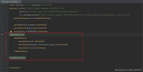 idea连接mysql——通过maven下载并配置mysql驱动 mysql驱动包maven下载 csdn博客